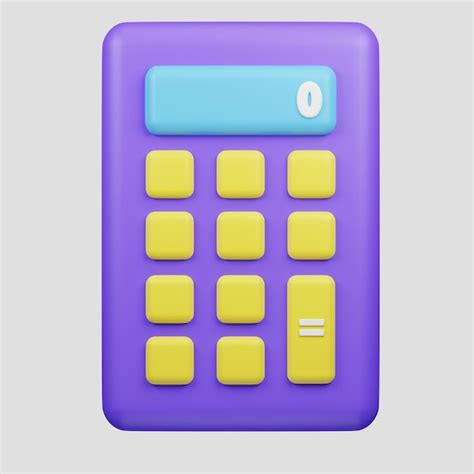 Premium Psd Calculator Math Device Financial Analytics Bookkeeping