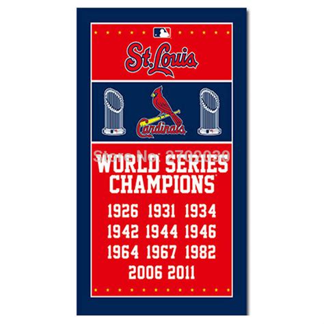 Cardinals World Series Flags