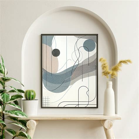 Minimalist Abstract Wall Art Fresh Artistic Design Etsy