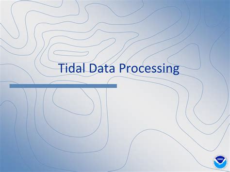 ppt tidal data processing powerpoint presentation free download id