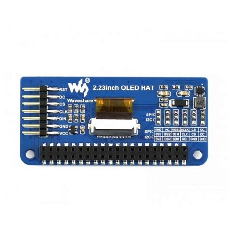 Waveshare Inch OLED Display HAT For Raspberry Pi Buy Online At Best Price And