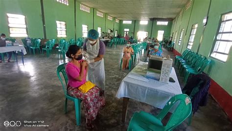 ဒေးဒရဲမြို့နယ်တွင် အသက် ၄၀ နှစ်နှင့်အထက်ရှိသူများအား ကိုဗစ် ၁၉ ရောဂ