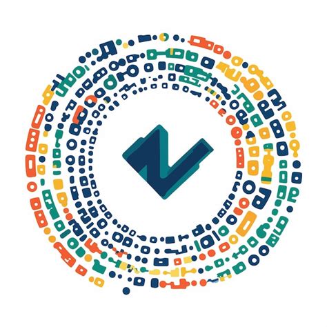 Digital Algorithm Code Rest Api Symbol Icon Premium Ai Generated Vector