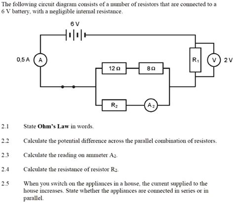 Internal Resistance Circuit Diagram