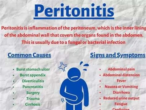 Peritonitis 1ppt Or Inflammation Of Peritoneum Ppt
