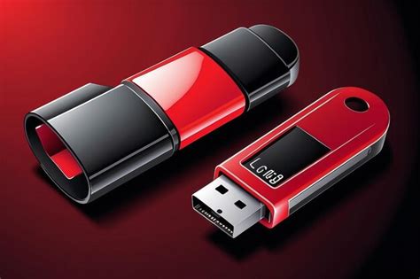 Premium Photo Usb Flash Memory Drives Isolated On White 3d Rendering