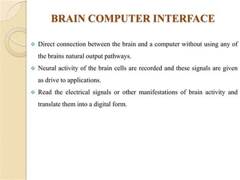 Wavelet Based Feature Extraction Scheme Of Eeg Waveform Ppt Brain