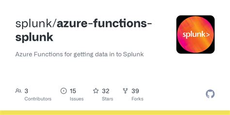 Azure Functions Splunk Function Json At Master Splunk Azure Functions Splunk GitHub