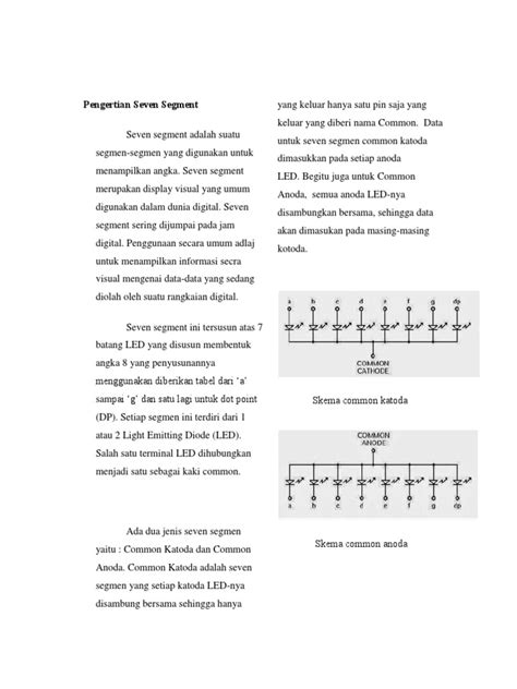 Pengertian Seven Segment Pdf