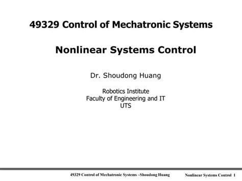Nonlinearsystemcontrolpdf