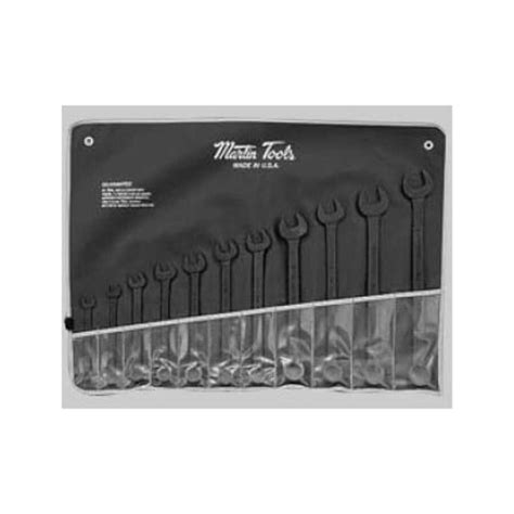 Martin Tools Cb11k Combination Wrench Industrial Black Set