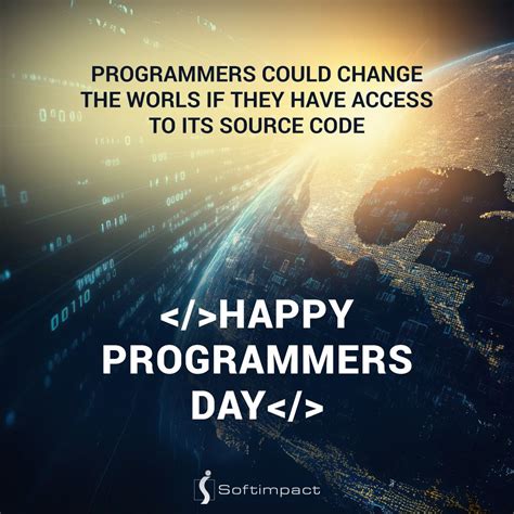 Softimpact On Linkedin Happyprogrammersday Codelife Techinnovators