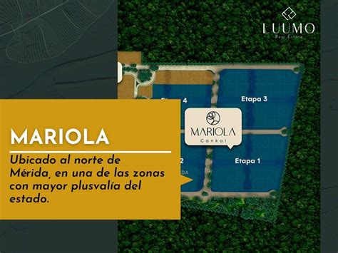 Residencial Mariola En Conkal [preventa De Terrenos]