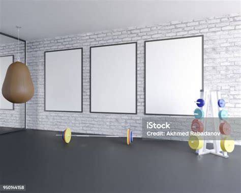 현장 스포츠 주식 템플릿 타일 트레이너 장면 3 차원 일러스트 레이 션 스포츠 체육관 피트 니스 로드 룸 최대 모의 간판에 대한 스톡 사진 및 기타 이미지 Istock