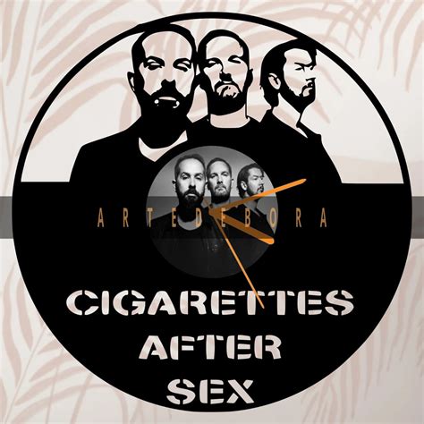 Reloj En Disco De Vinilo Cigarettes After Sex