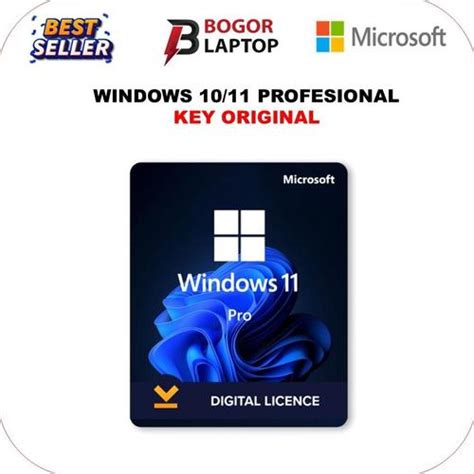 Jual Windows Home Profesional 10 11 Digital License Original Key Windows 11 Home Kab
