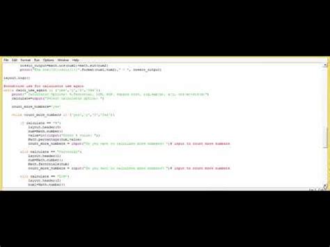 Python Projects Scientific Calculator Code HCF LCM Pi Log Square Root YouTube