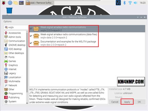 Updating Wsjt X On The Raspberry Pi Km4nmp