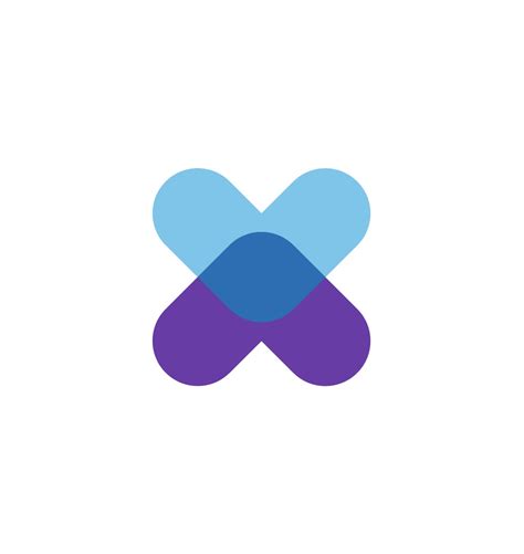 하트 X 로고 아이콘 일러스트 Ai 다운로드 로고요고