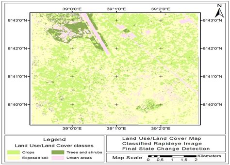 Rapideye Resulting Object Based Image Classsification Download Scientific Diagram