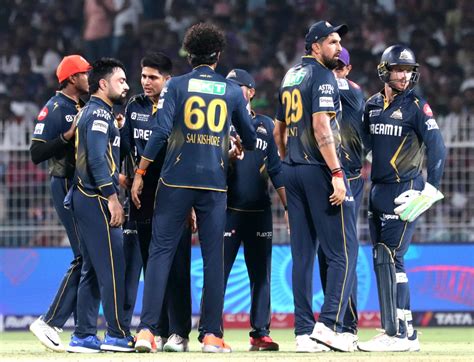 Kkr Vs Gt Gill Shines Bowlers Deliver As Gt Outclass Kkr To Go Top Of