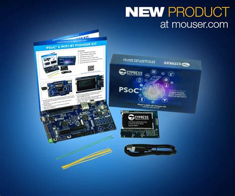 Cypress PSoC WiFi BT Pioneer Kit For Robust IoT And Wearables