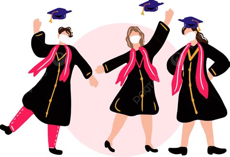 손으로 그린 만화 대학원 마스크 그림 노트 일러스트 빨간 만화 손으로 그린 Png 일러스트 및 벡터 에 대한 무료 다운로드 Pngtree