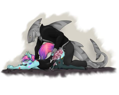 Rule 34 Anthro Axolewdl Bite Biting Sheets Clothed Clothing Duo Equid