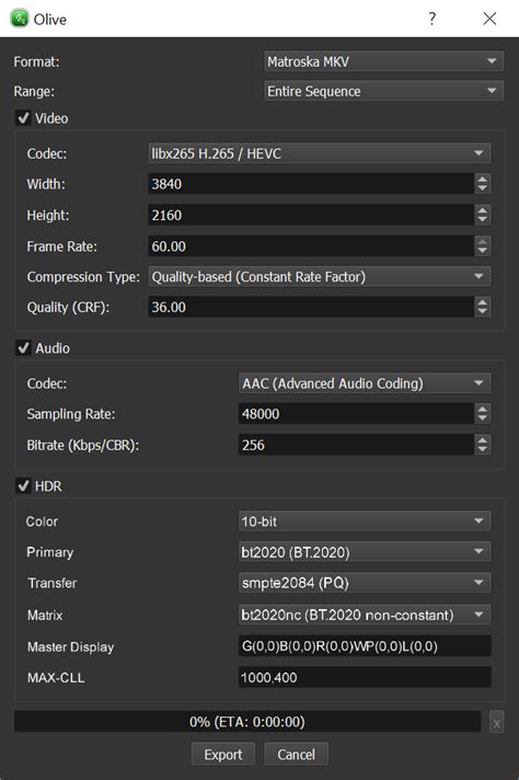 Feature Request Discussion Editing And Exporting Videos In HDR High Dynamic Range Issue