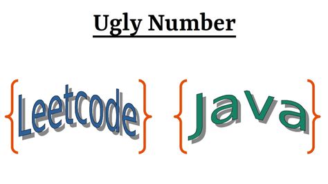 Leetcode Question 263 Ugly Number In Java Youtube