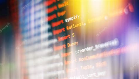 Premium Photo Abstract Computer Script Code Programming Code Screen