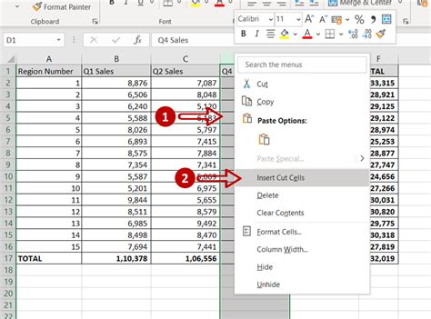 how to switch two columns in excel spreadcheaters