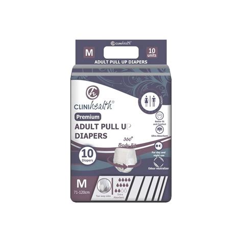 Clinihealth Adult Diapers 10s M