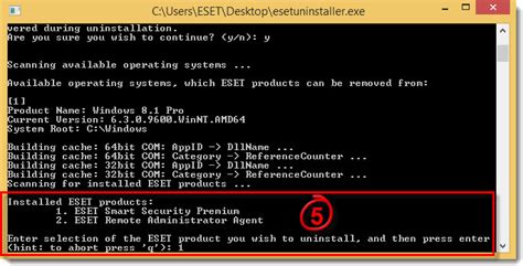 KB How Can I Manually Uninstall My ESET Product Using The ESET Uninstaller Tool