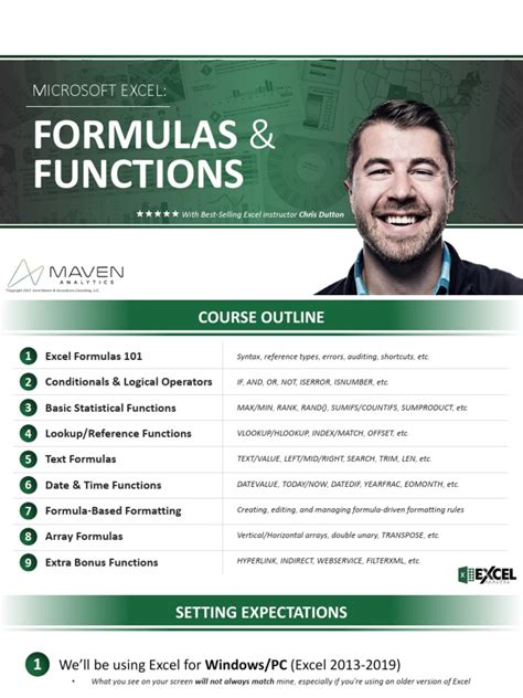 excel formulas and functions pdf pdf microsoft excel workweek and