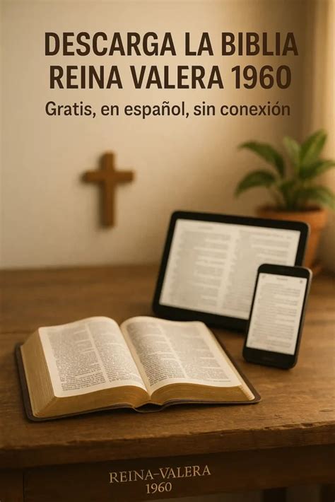 Descargar Biblia Reina Valera 1960 Gratis En Español Sin Internet ⭐