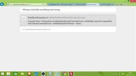 Admin Url Stopped Working Configuring And Using Prestashop Prestashop Forums