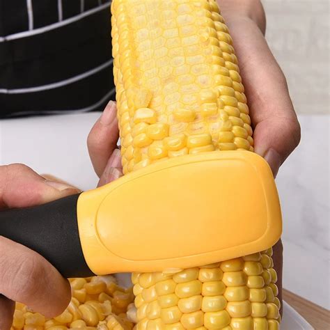 Corn Cob Remover Corn Kernel Cutter Stripping Tool With Handle