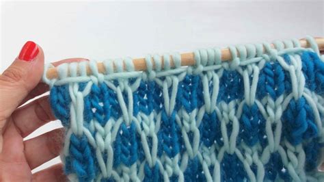 Two Color Mock Honeycomb Stitch The Blog Us Uk