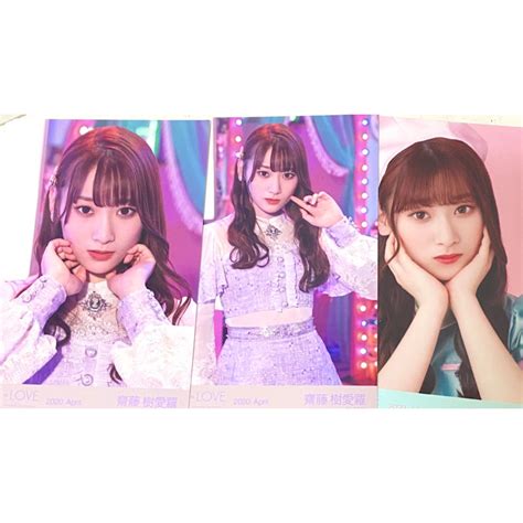 Love 齋藤樹愛羅 Cameo3張】イコラブ Equal Love 等愛 日本偶像 周邊 指原系 生寫真 蝦皮購物