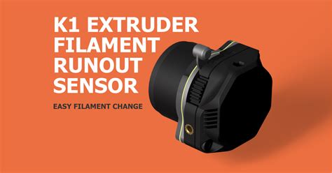 k1 extruder filament runout sensor by henlor download free stl model