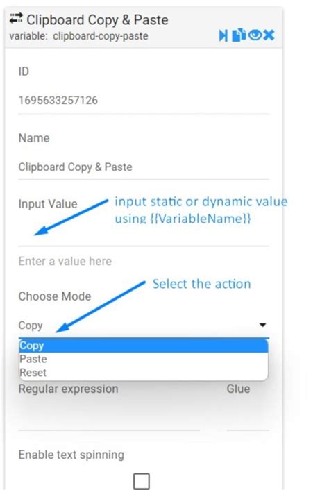 Custom Commands RTILA Web Business Automation