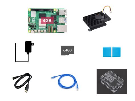Raspberry Pi 5 Kit Options For Kits And 2GB 4GB 8GB 16GB RAM BCM2712 Processor 2 4GHz Quad