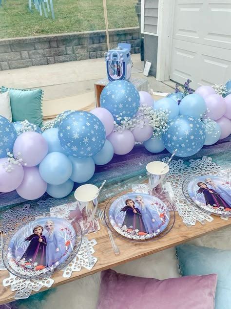 Elsa And Anna Birthday Party Decorations