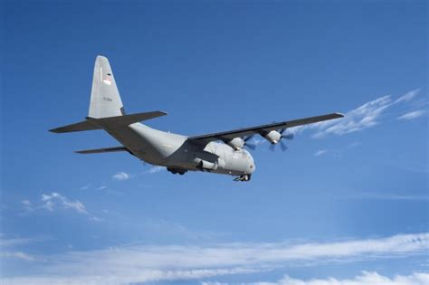 U S Air Force C 130 Flies With Rolls Royce T56 Engine Upgrade