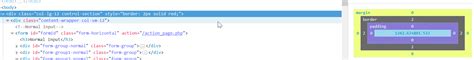 Html Border Size As 0667 When Set The Border Width As 1px In Firefox