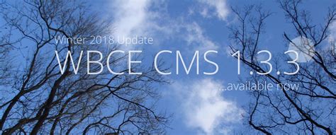 wbce cms home