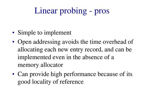 Overflow Handling An Overflow Occurs When The Home Bucket For A New Pair Key Element Is Full