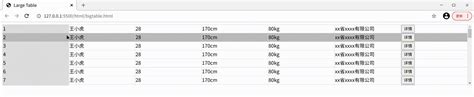 js 原生自动加载的大数据表格探索 js table的数据很大 怎么办 csdn博客