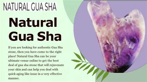 Ppt Gua Sha Stone Powerpoint Presentation Free Download Id12145337